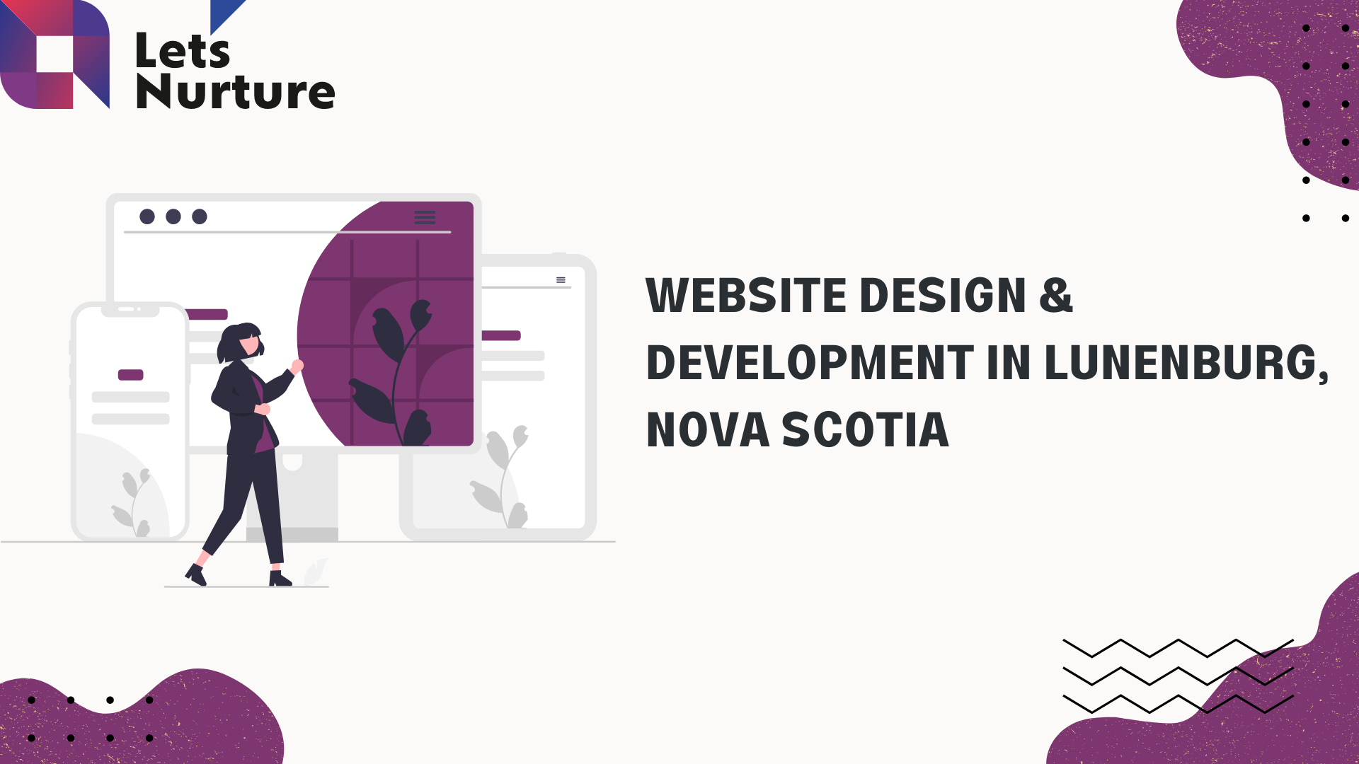 Website design & development in Lunenburg, Nova Scotia